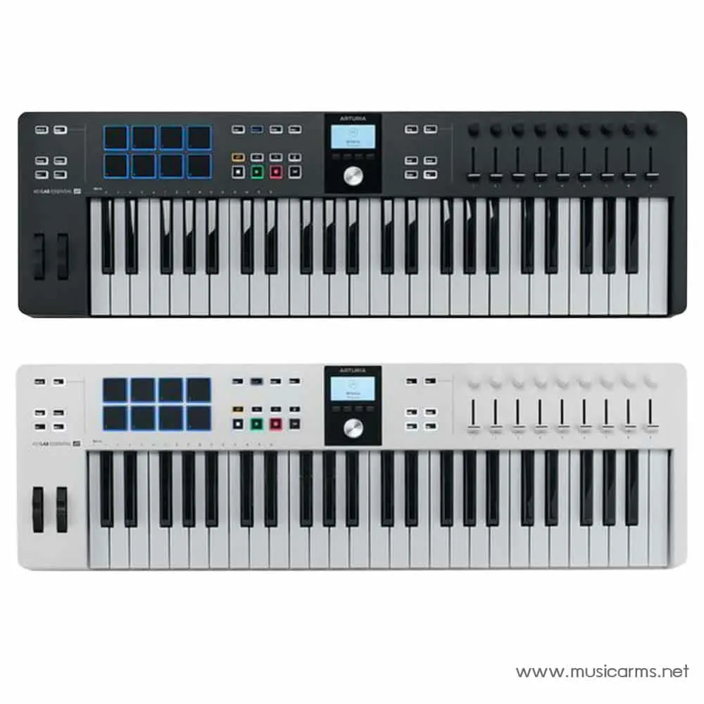 Arturia KeyLab Essential 49 MK3 MIDI Controller - Music Arms